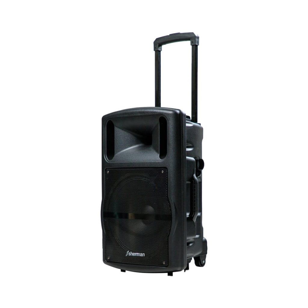 APS-120 ลำโพงล้อลากมีแบตในตัว 12 นิ้ว - Sherman Thailand