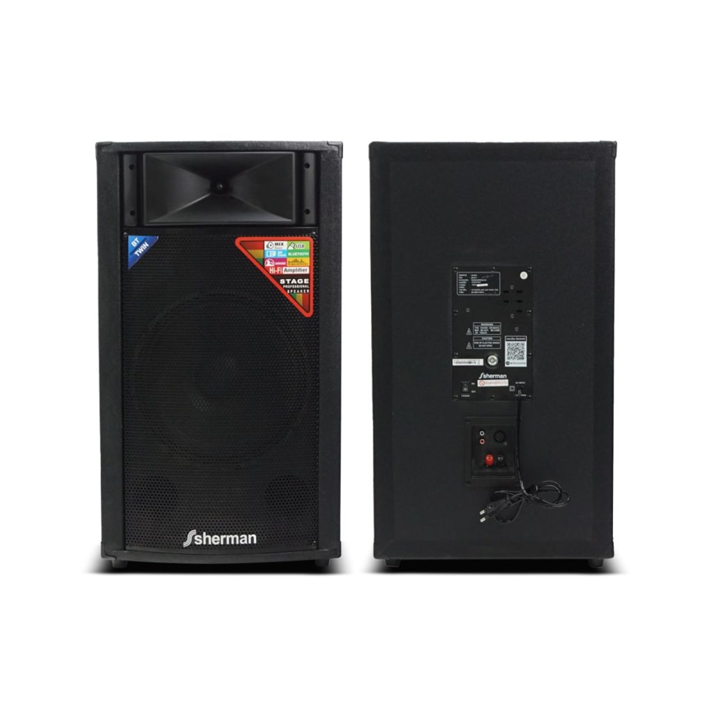 SB-601+ ลำโพงขยายเสียง 12 นิ้ว พลังเสียง 100W - Sherman Thailand